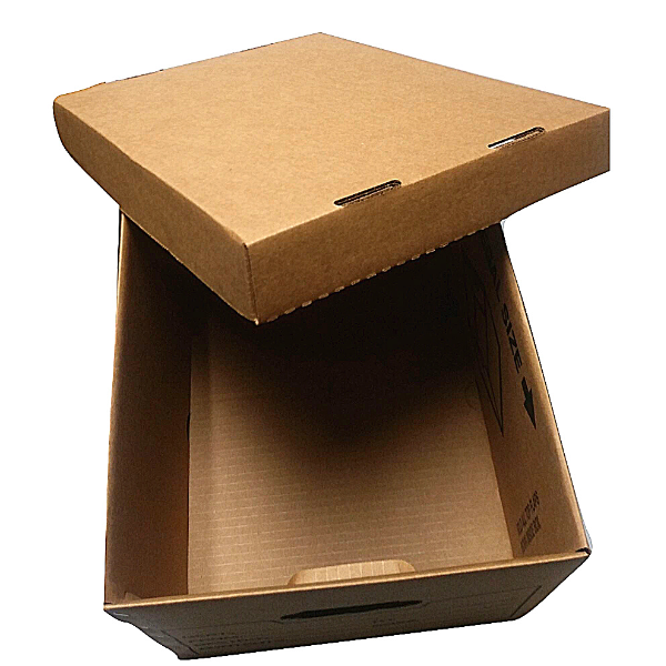 Brown FS/LS Storage Box w/Lid - Stationery and Office Supplies Jamaica Ltd.