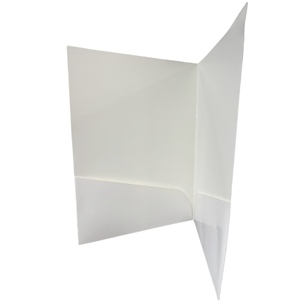 Press Kit Folder White - Stationery and Office Supplies Jamaica Ltd.