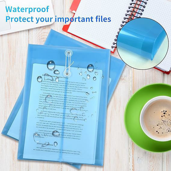 CF A4 Poly Envelope w/String Asstd. Colours - Stationery and Office ...